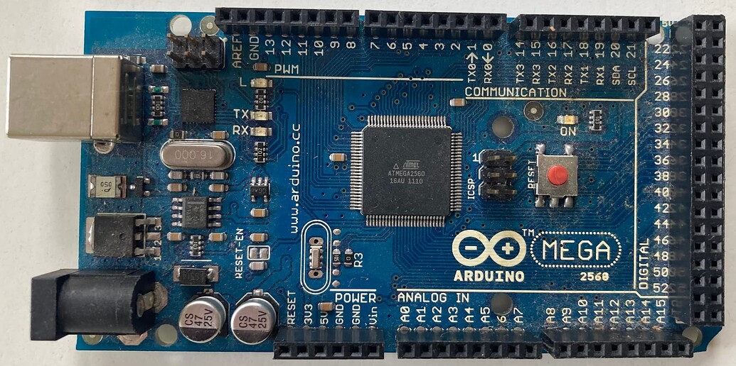 Arduino Mega 2560 Rev 2 pinout - 3rd Party Boards - Arduino Forum