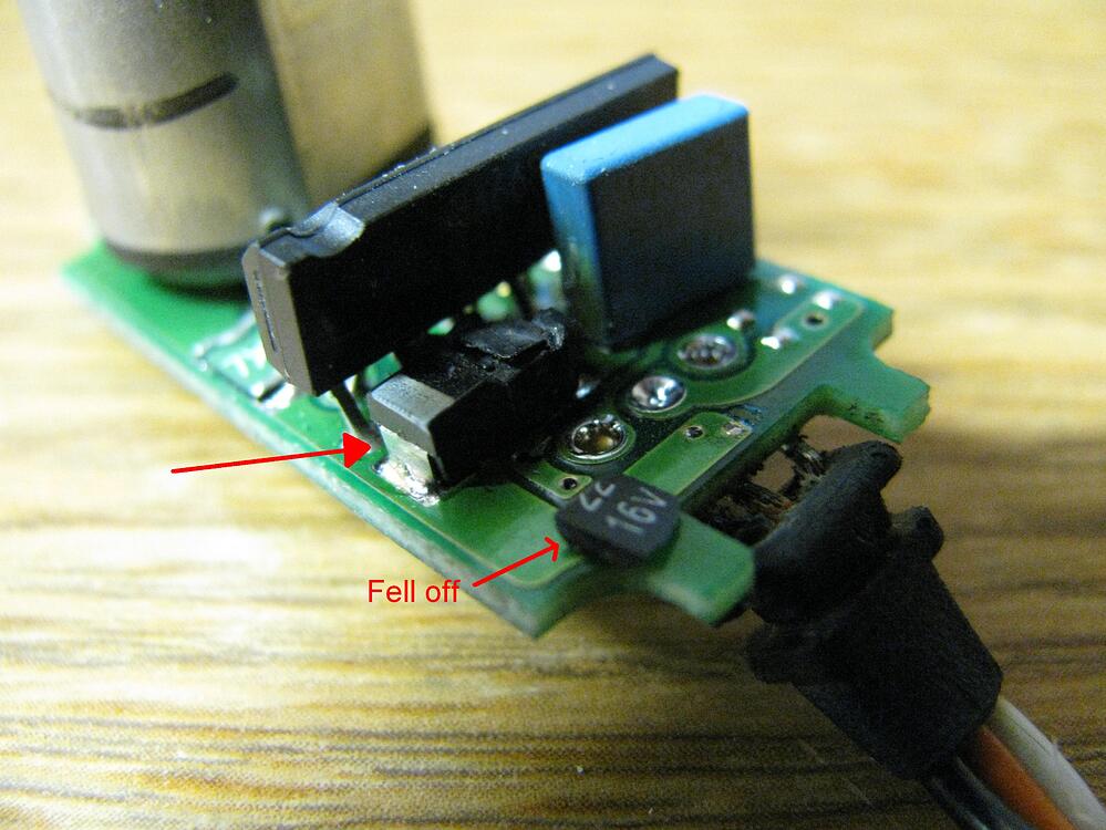 Burnt out component - General Electronics - Arduino Forum