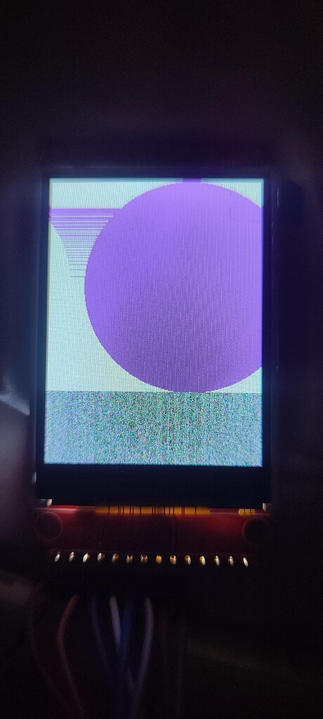 HELP! Can't make the ILI9341 show a full screen with Arduino or ESP32 - General Guidance ...