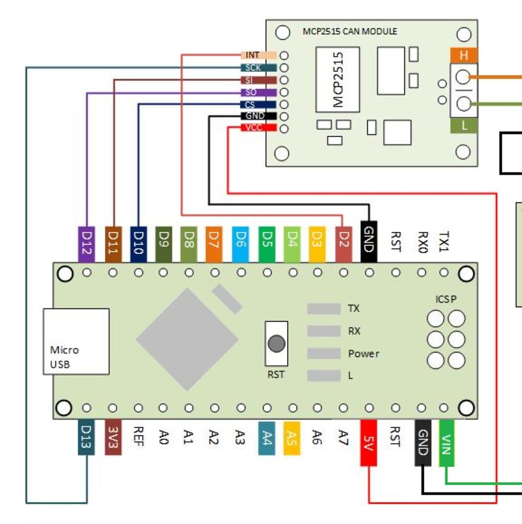 Can Bus Arduino Nano 33 Ble Nano 33 Ble Sense Arduino Forum
