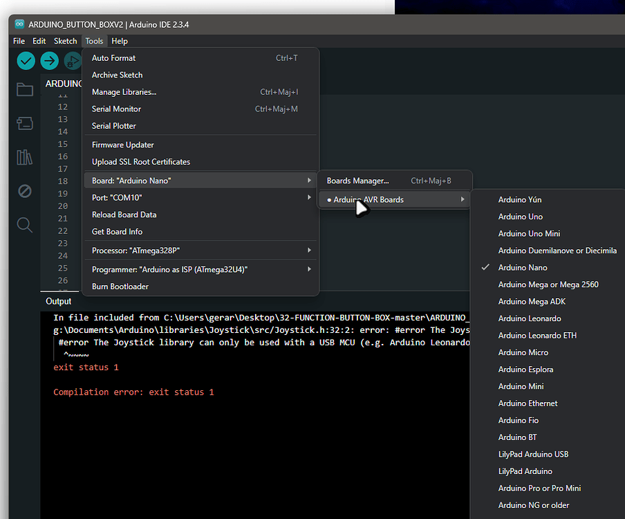 Uploading error - IDE 2.x - Arduino Forum