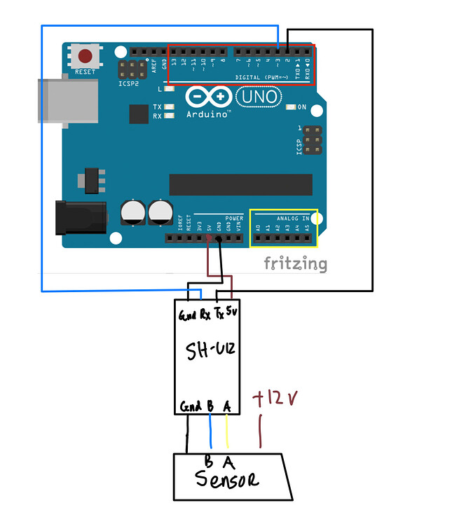 RS485 Over Soil Sensor, unable to receive any readings - General ...