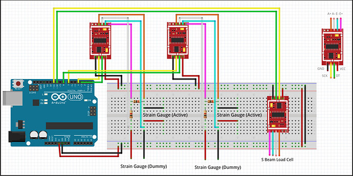 Measure the strain of the structure using strain gauge with HX711 - General Guidance - Arduino Forum
