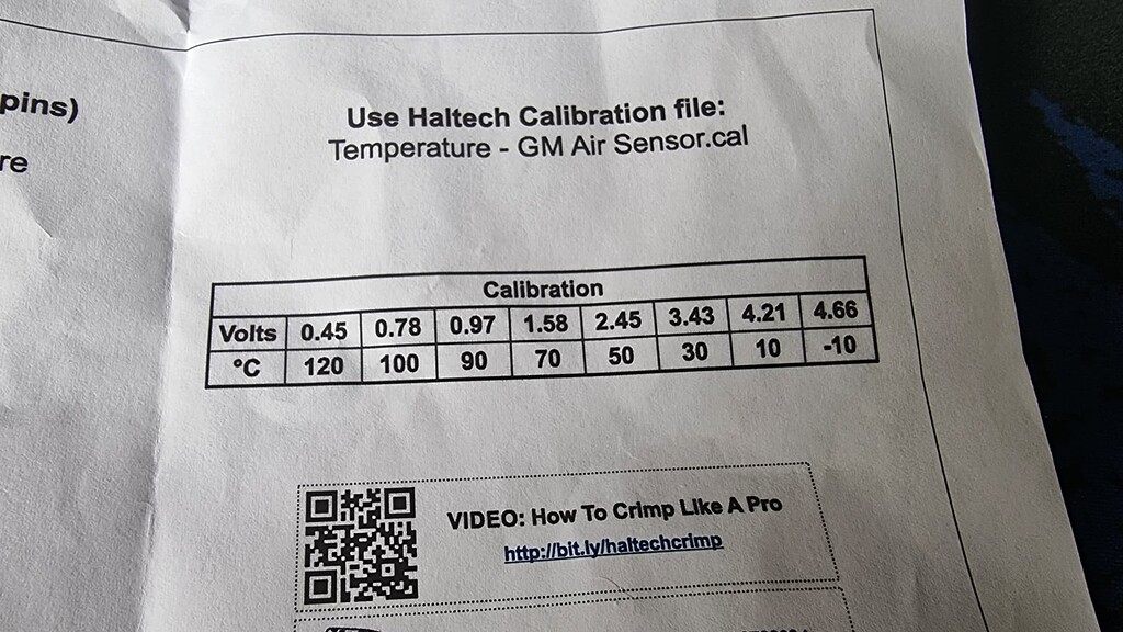 How to read a sensor with a supplied table - Sensors - Arduino Forum