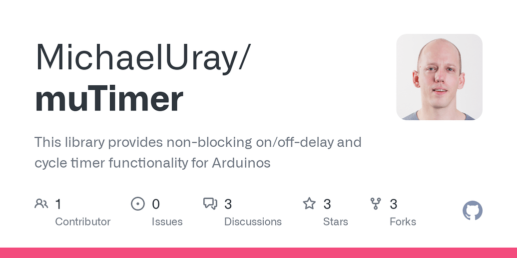 New Library: muTimer / Delay (non-blocking) - Libraries - Arduino Forum