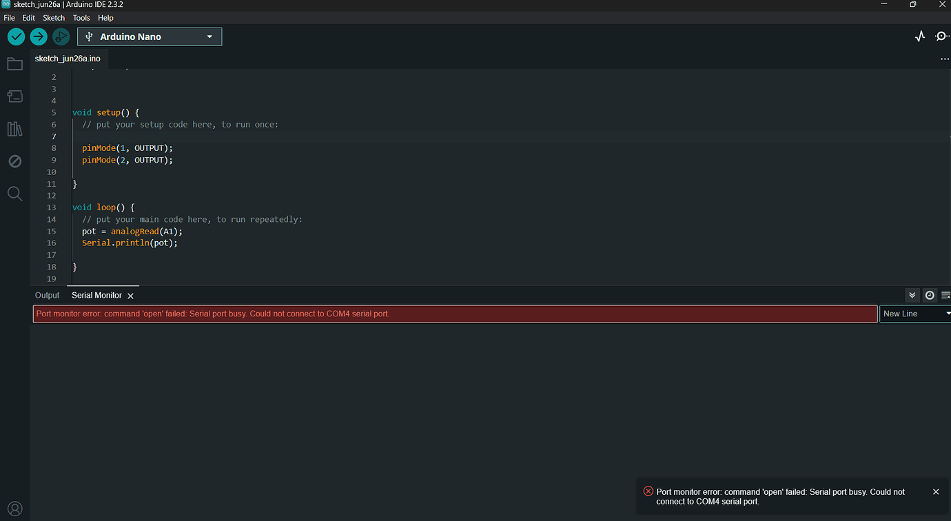 Really new to this: Struggling to upload code to a nano v3. How do I ...