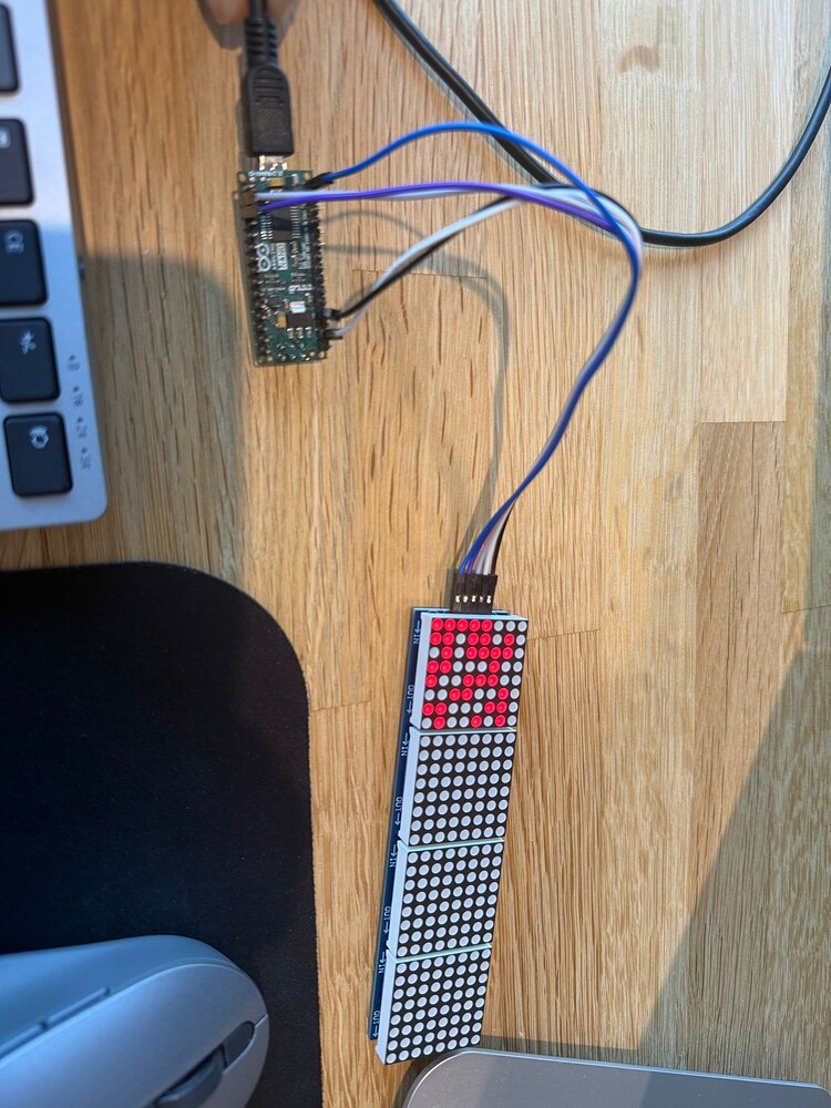[SOLVED] Arduino Uno mit LED Matrix - Deutsch - Arduino Forum