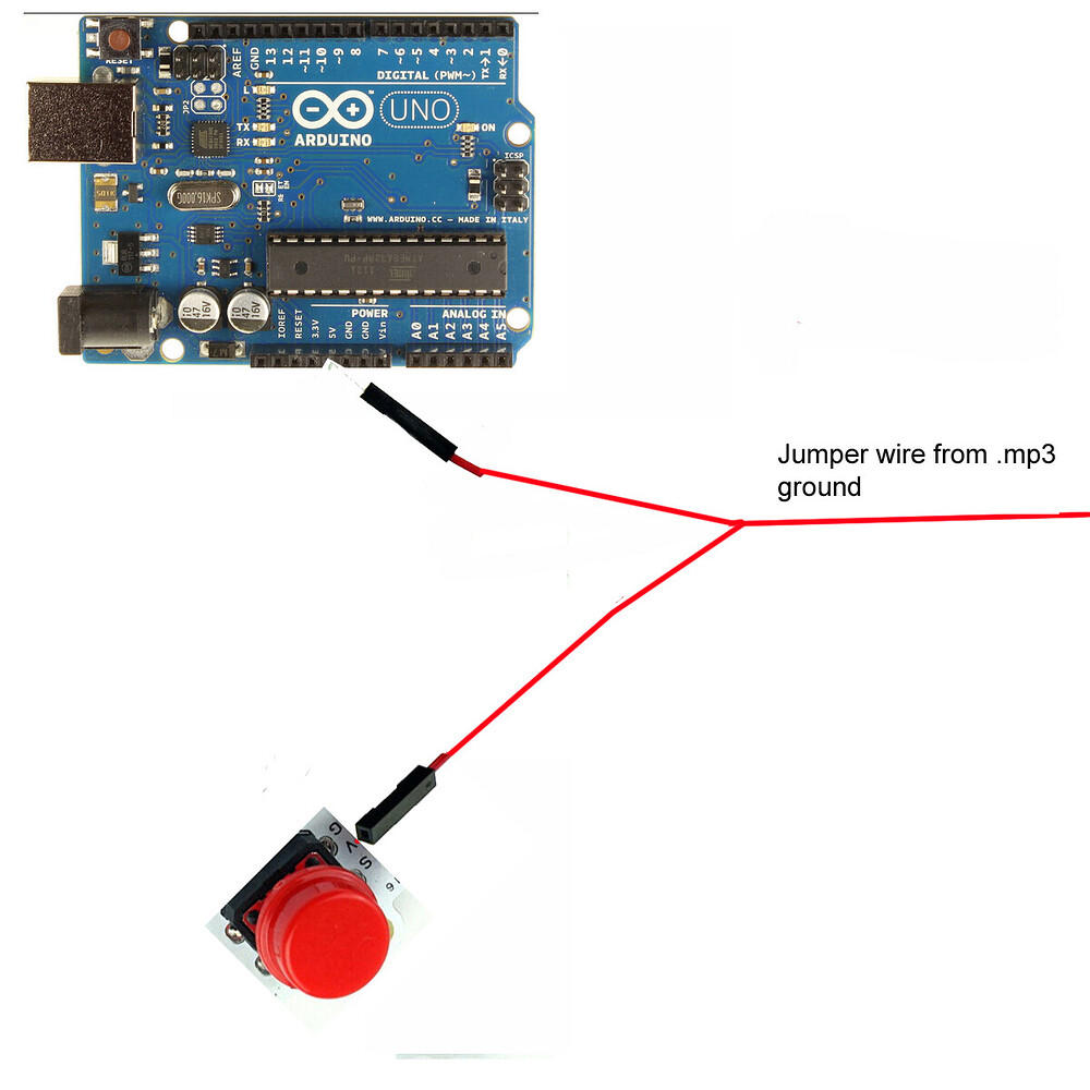 Arduino cabling to mp3 card + push button - General Guidance - Arduino Forum