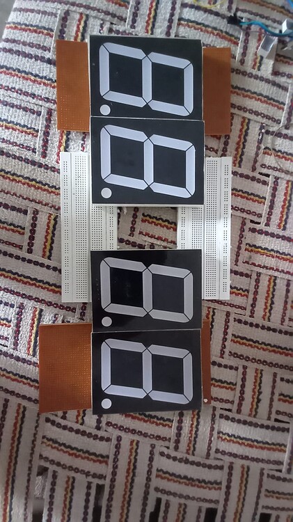 How To Drive Large 4 Inch Seven Segment Display Leds And Multiplexing Arduino Forum