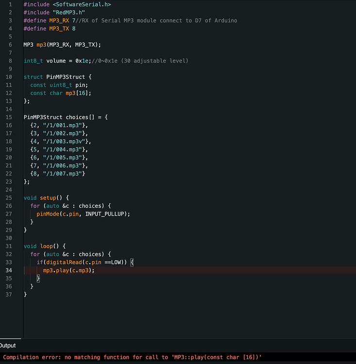 Linking lists with audio files to a button that plays different files ...