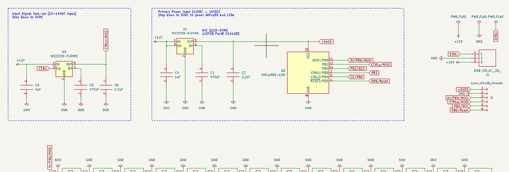 Digispark Attiny85 Works With Code But My Pcb Resets With Digital Read Input High 3rd Party 