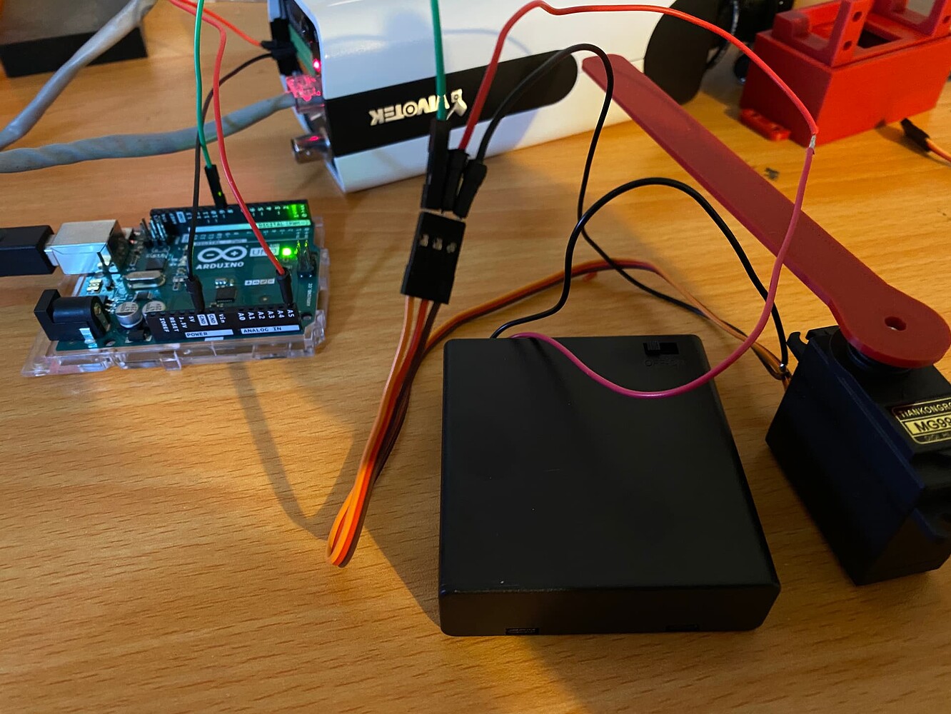 Trying to create a Mini Barrier Gate w/Arduino and Servo - Motors, Mechanics, Power and CNC ...