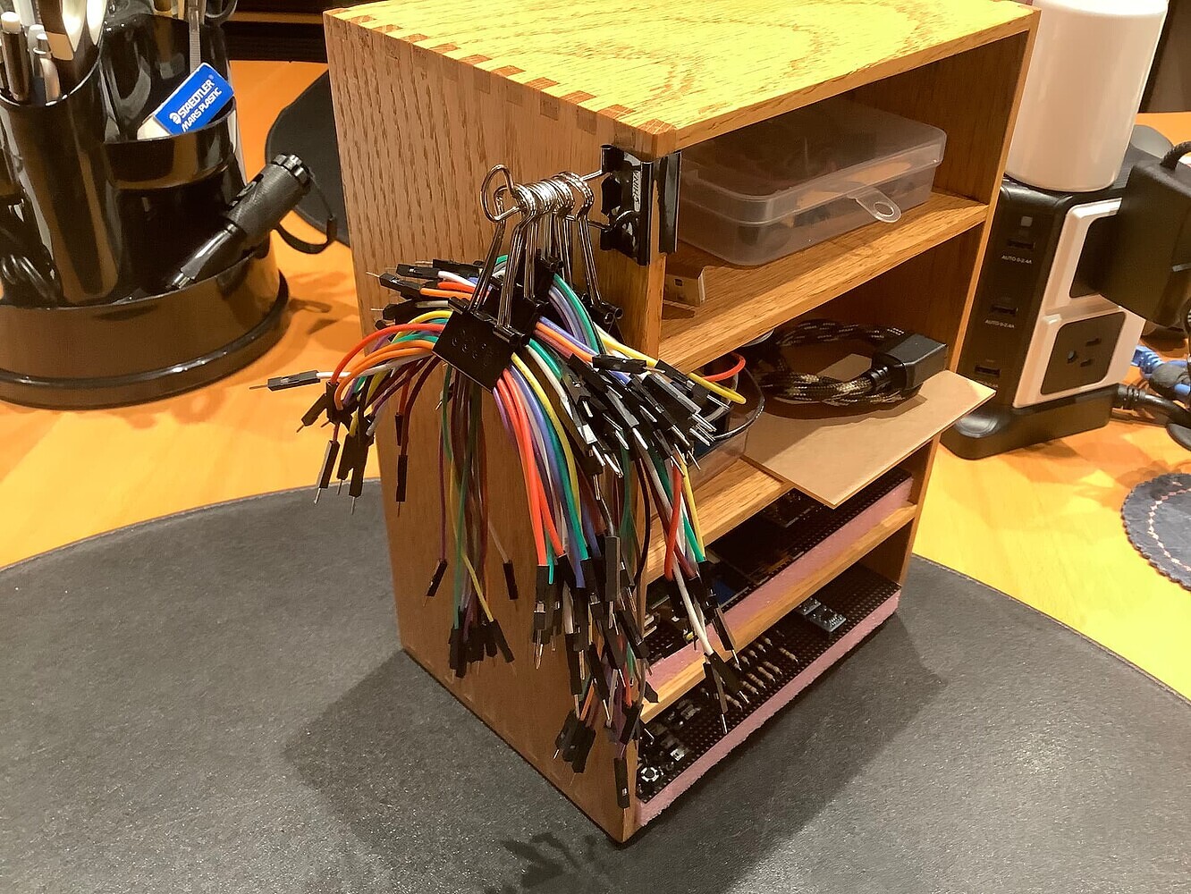 Help with Wiring a wokwi ESP32 Ferris Wheel Project in Real Life - General Electronics - Arduino ...