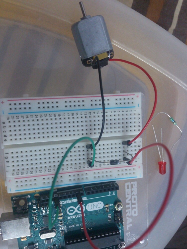 DC Motor not running - Motors, Mechanics, Power and CNC - Arduino Forum