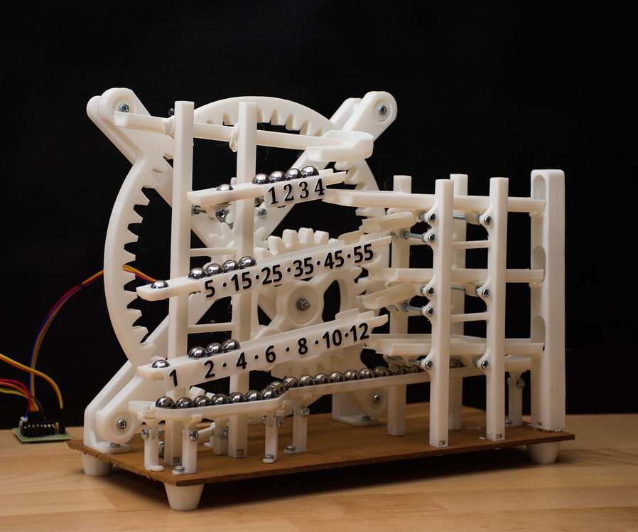 Marble Clock - Robotics - Arduino Forum