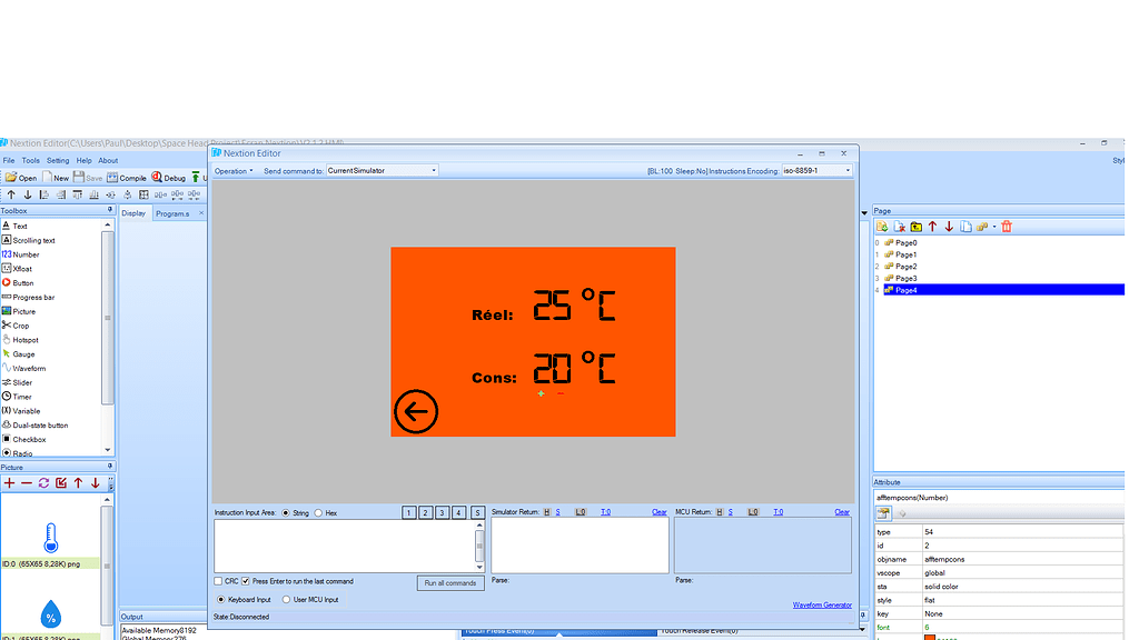 Envoi d'une variable d'un écran Nextion vers un arduino sans ...