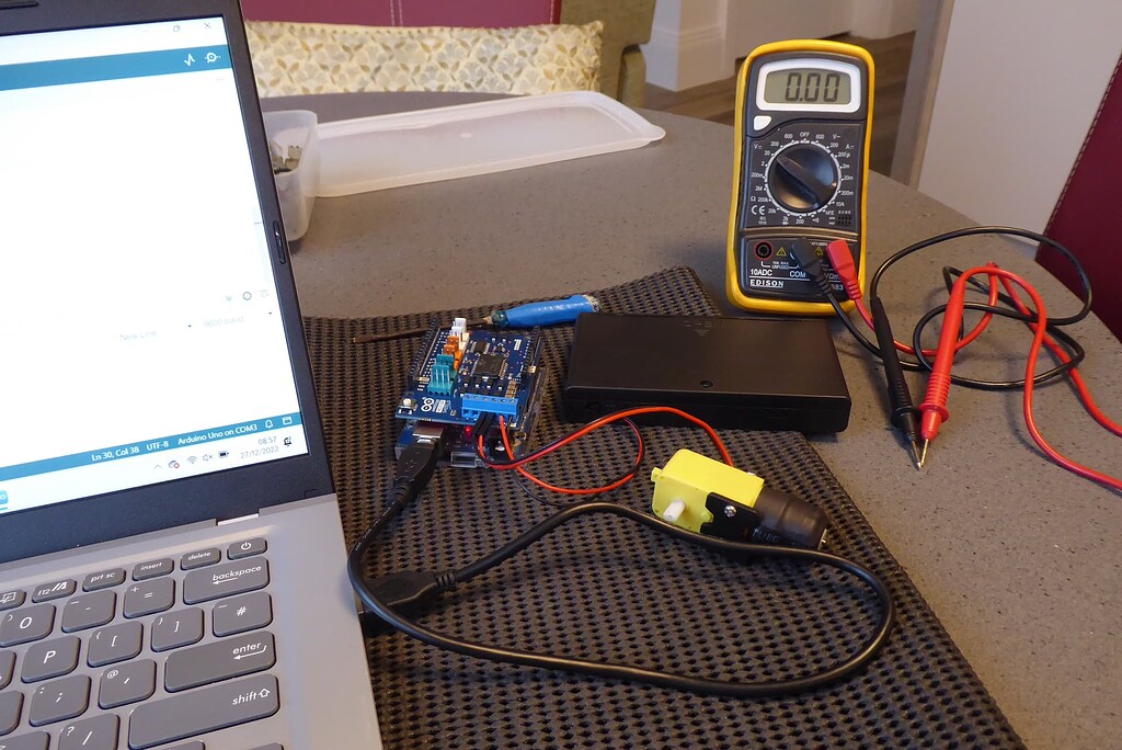 Have I fried a chip on the Motorshield? - Motors, Mechanics, Power and CNC - Arduino Forum