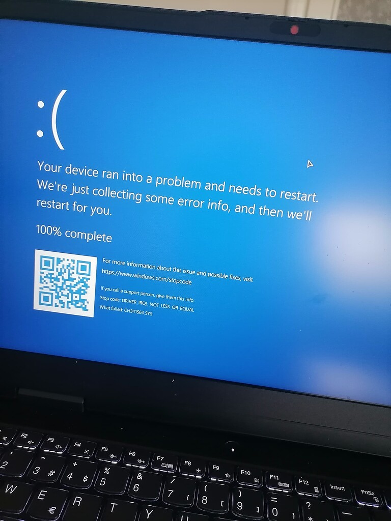 Bluescreen of death while using IDE: "Stop code: DRIVER_IRQL_NOT_LESS_OR_EQUAL" - IDE 2.x ...