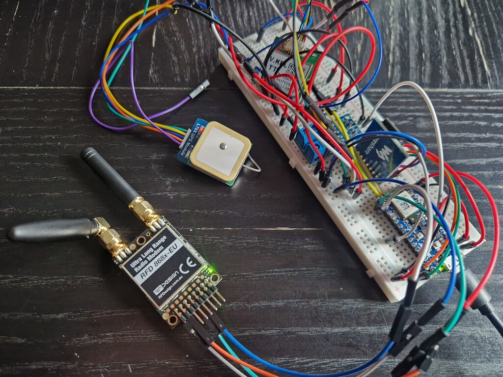 Arduino Nano 33 BLE Sense Rev2 with RFD 868x and GPS - Nano 33 BLE Sense - Arduino Forum