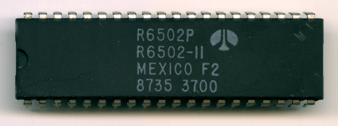 Is Rockwell Still Manufacturing 6502s I Have One With A 0512 Date Code Bar Sport Arduino Forum