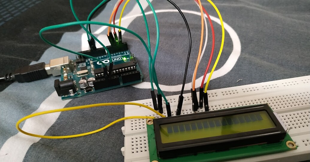 Problem using a 16x2 LCD - General Guidance - Arduino Forum