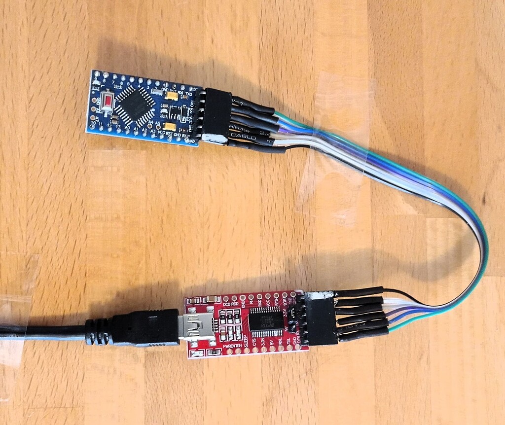 Problemi con l'upload sulla ProMini 8MHz - Software - Arduino Forum