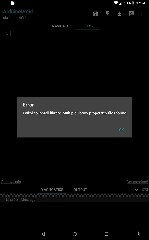 Why can't I install ESP8266 library into arduinodroid? - 3rd Party ...