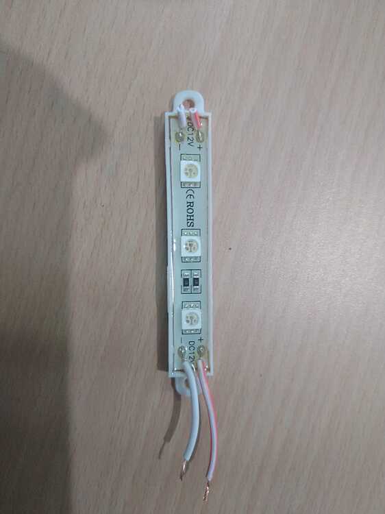 2 Digit 6 Inch ,7-Segment using mono Red Color Strip - LEDs and ...