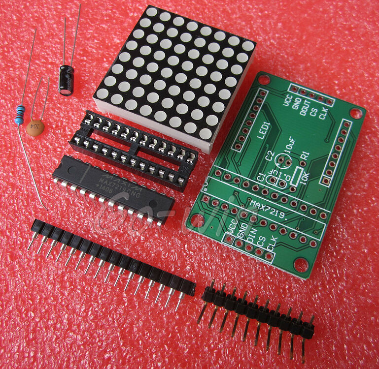 Max7219 LED matrix not working properly - LEDs and Multiplexing - Arduino Forum