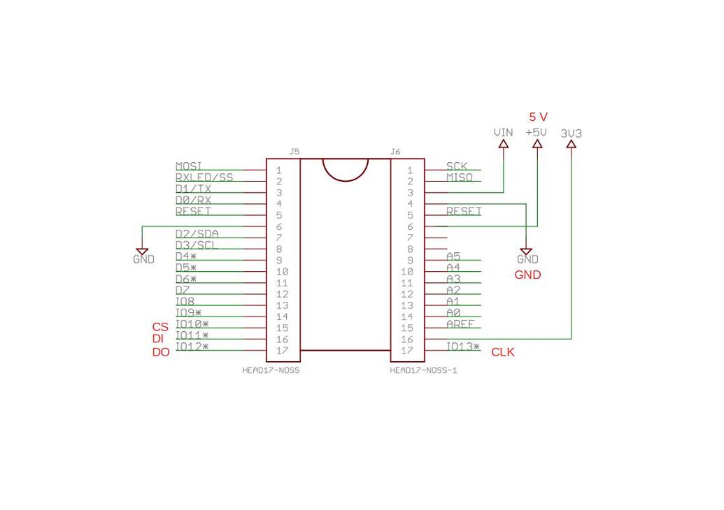 Arduino Micro with MicroSD card breakout board (Adafruit) - 3rd Party ...