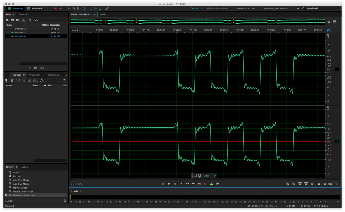 Hard coding unknown 433Mhz unknown protocol using Audacity/Audition with line-in - Networking ...