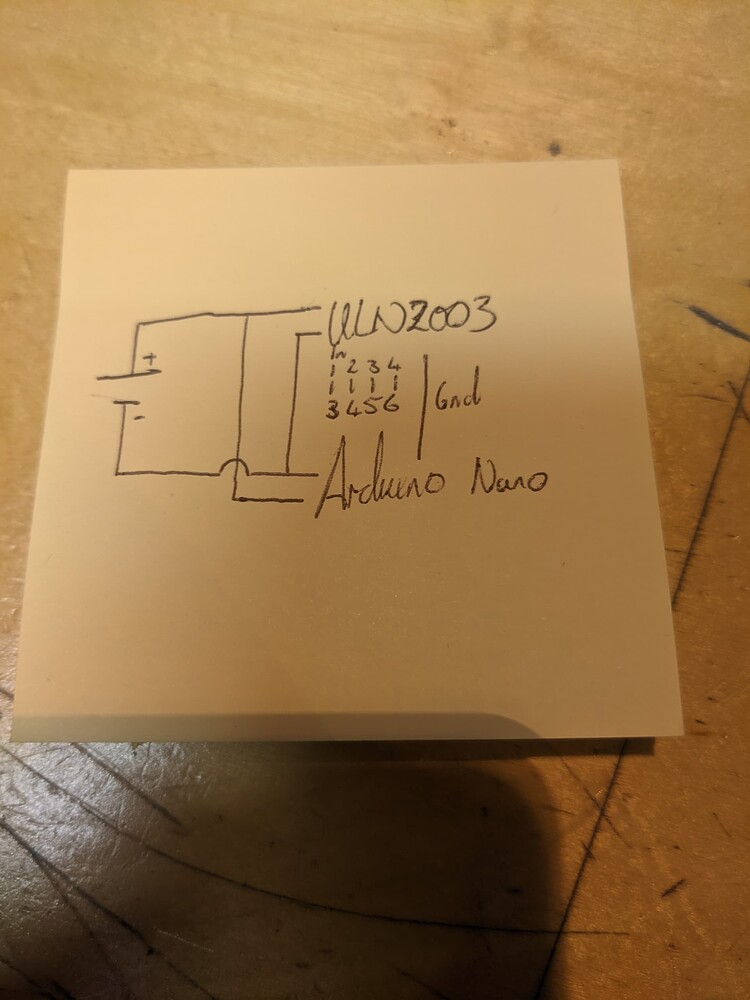 Wiring Arduino And Uln2003 On Same Power Supply General Guidance Arduino Forum