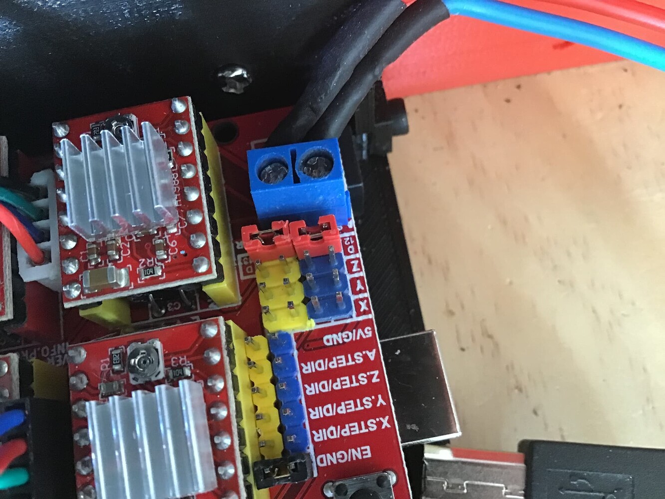 CNC shield, steppers and servo wiring - General Guidance - Arduino Forum