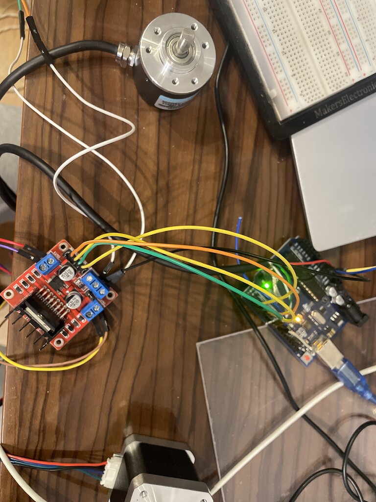 Controlling stepper with rotary encoder and H bridge - General Guidance - Arduino Forum