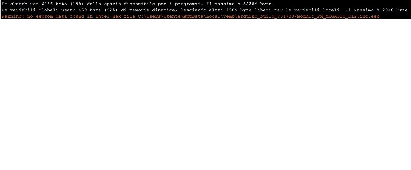 Progr. ATMEGA328 PDIP errore eeprom - Software - Arduino Forum