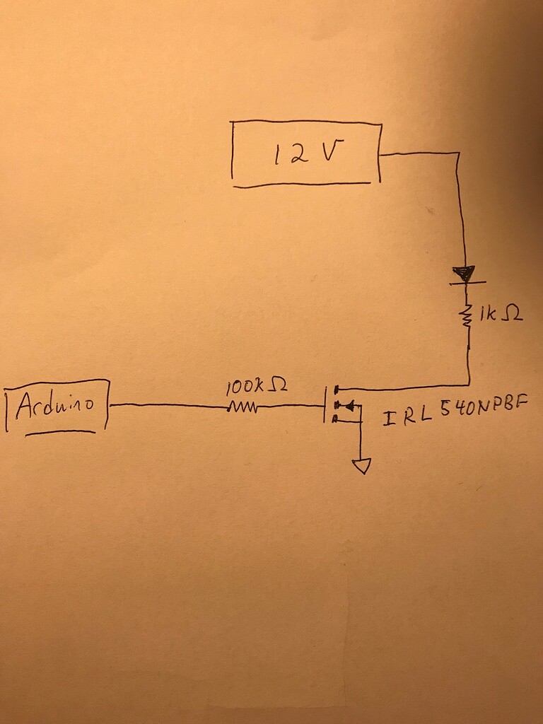 Not sure why this transistor LED setup isn't working - LEDs and Multiplexing - Arduino Forum
