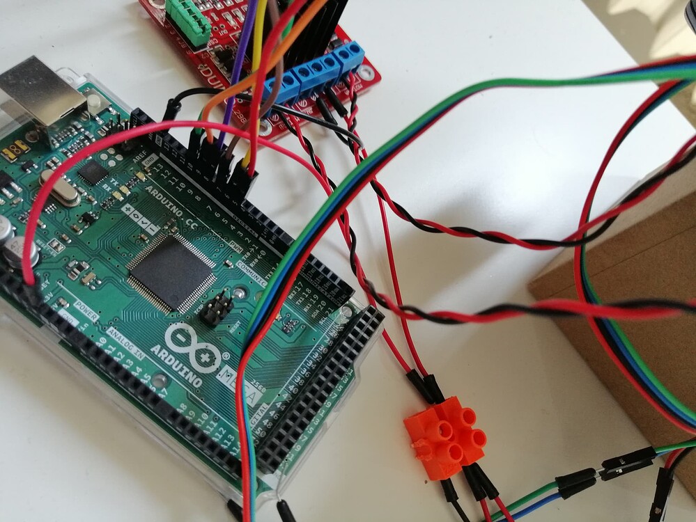 Controlling 2 DC Motors Via PWM by using L298N-h bridge driver - Motors ...
