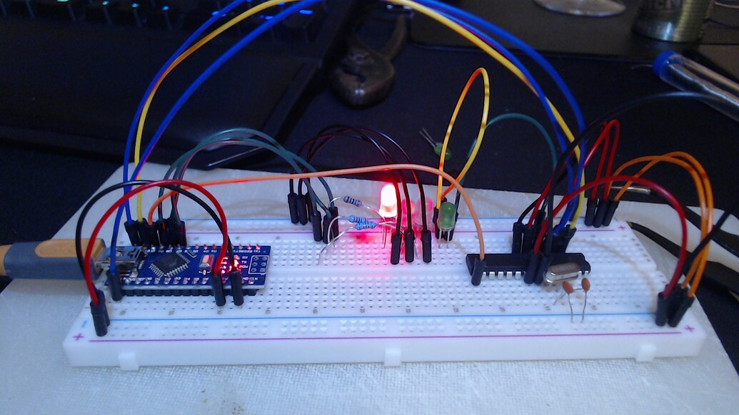 ATMEGA328P-PU and Arduino Nano as Programmer - Avrdude, stk500 ...