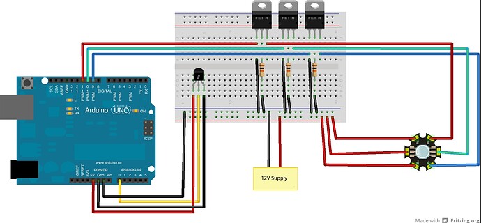 Temperature and RGB LEDs - Sensors - Arduino Forum