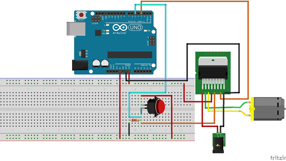 Arduino MKR WiFi 1010 Buttom +DC motor - Home Automation - Arduino Forum