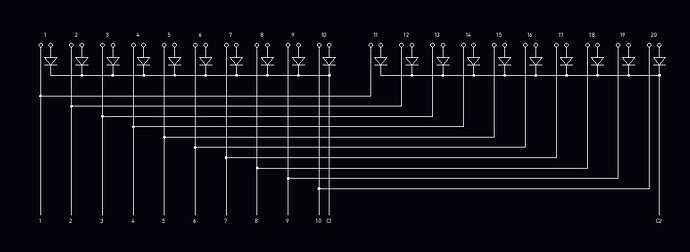 Controllare 20 reed con un multiplexer - Hardware - Arduino Forum