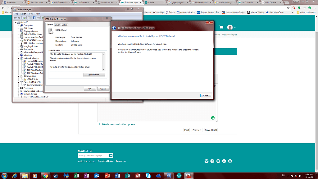 NHduino Uno cannot connect USB2.0 trouble - IDE 1.x - Arduino Forum