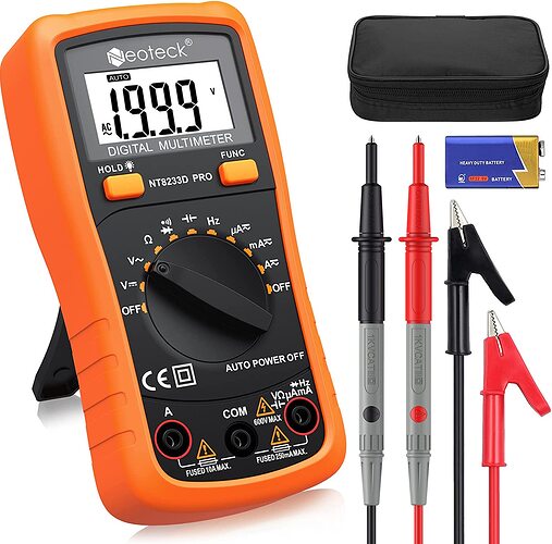 Best Cheap Multimeter General Electronics Arduino Forum