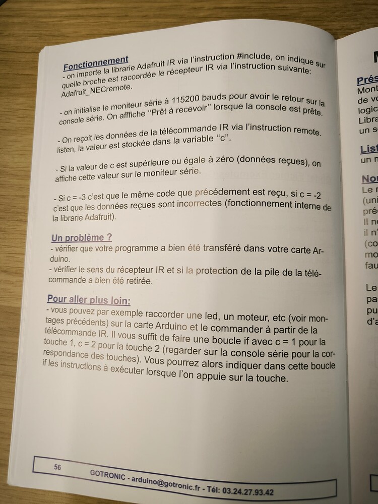 Contrôle afficheur 7 segments via télécommande - Français - Arduino Forum