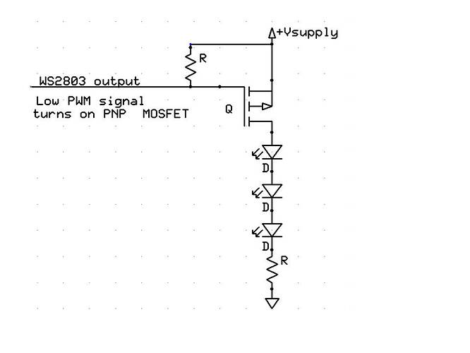 Driving RGB LEDs with WS2803s and MOSFETs - LEDs and Multiplexing - Arduino Forum