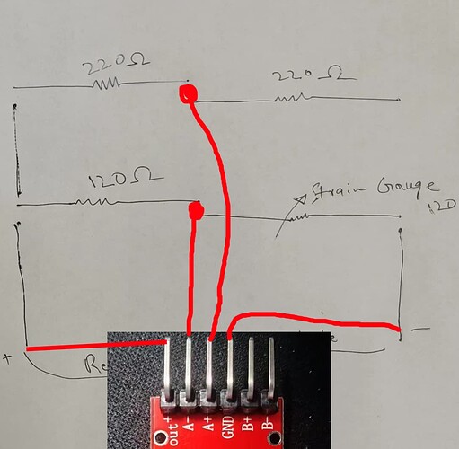 Wheatstone bridge with hx711 amplifier than arduino - General Guidance - Arduino Forum