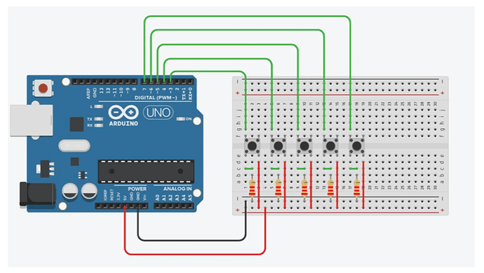 Strange Incorrect Resposnses From Buttons Sensors Arduino Forum