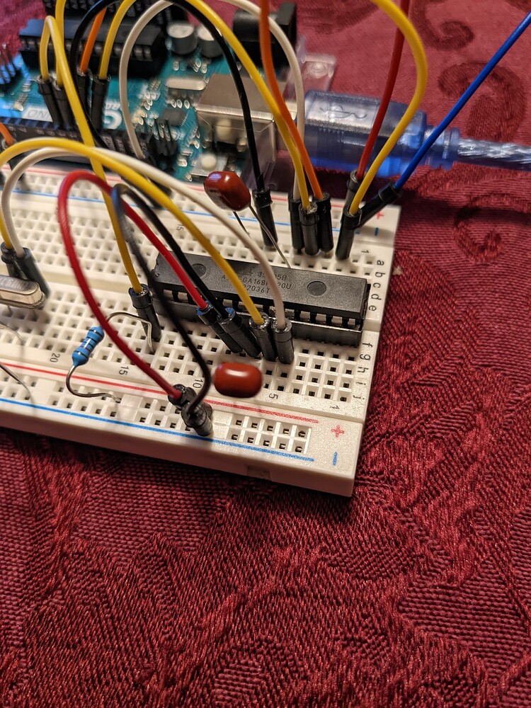 I'm having trouble burning the bootloader onto an ATMega168p - Uploading - Arduino Forum