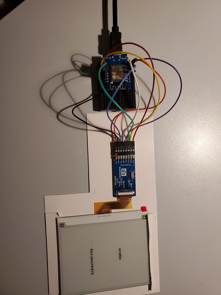 Odd flickering using GxEPD2 and 4.2" Good Display - Displays - Arduino Forum