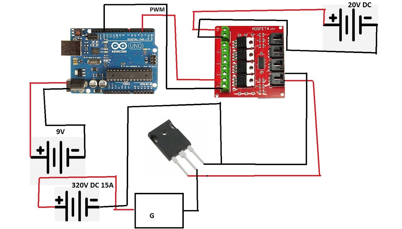 Arduino PWM regulator with IGBT - General Electronics - Arduino Forum